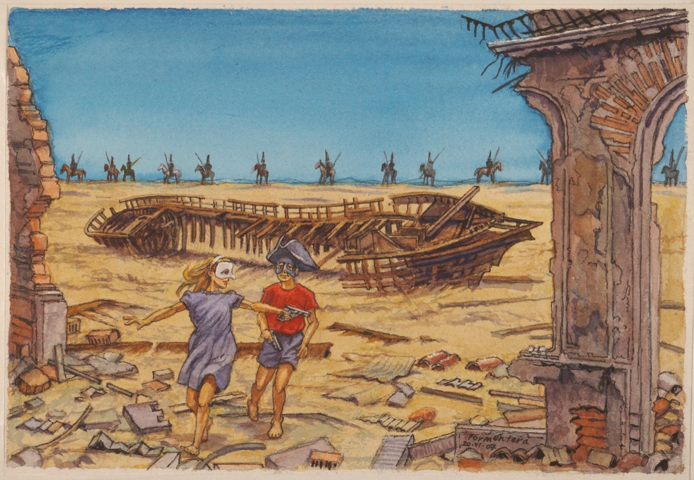 The Witnesses (right panel) – John Michael Keating